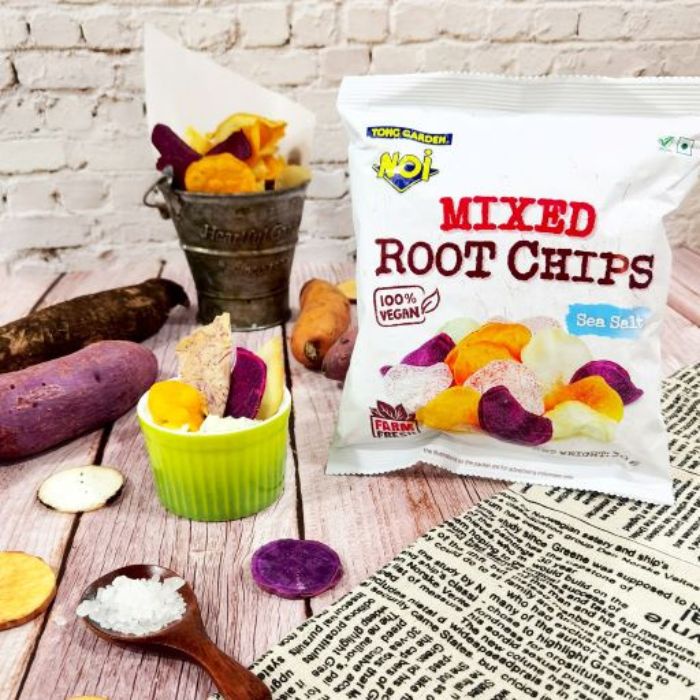 NOI Mixed Root Chips Salted 30g x 10 packets | Shopee Malaysia
