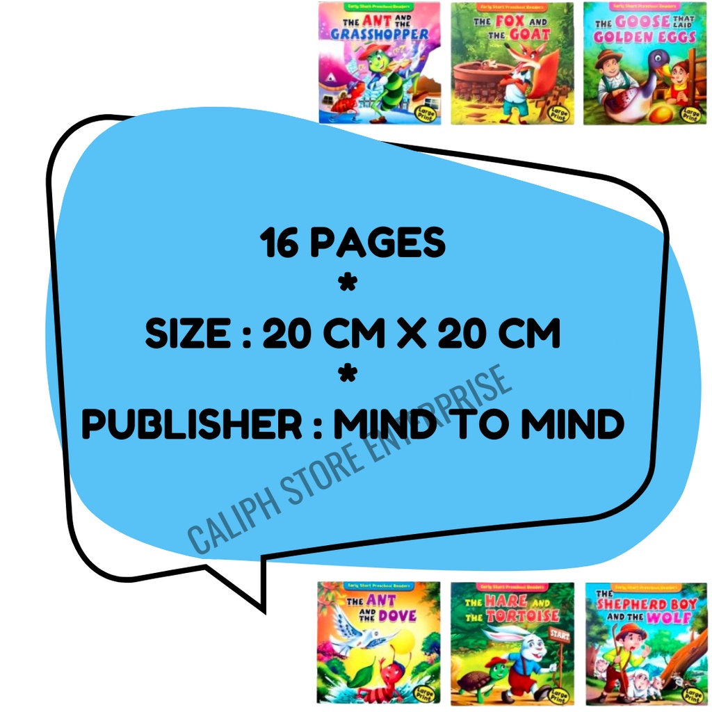 Early Start Preschool Readers English Story Book For Kids Preschool ...