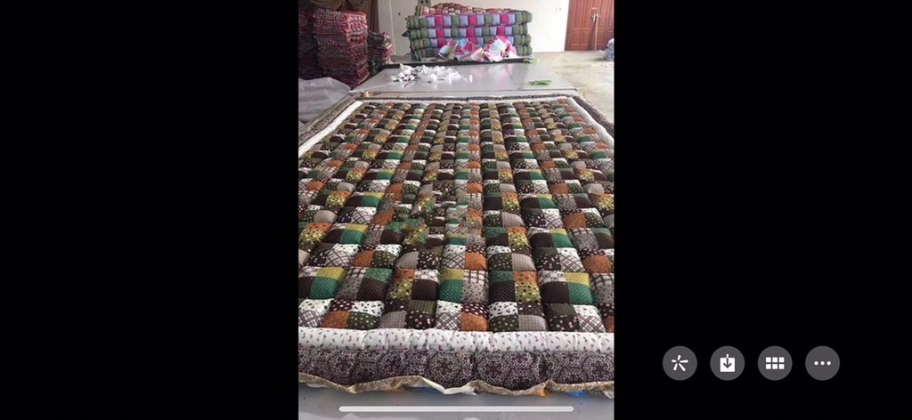 Tilam TOTO Patchwork Queen King 100%Cotton 150X200cm 180x200cm | Shopee ...