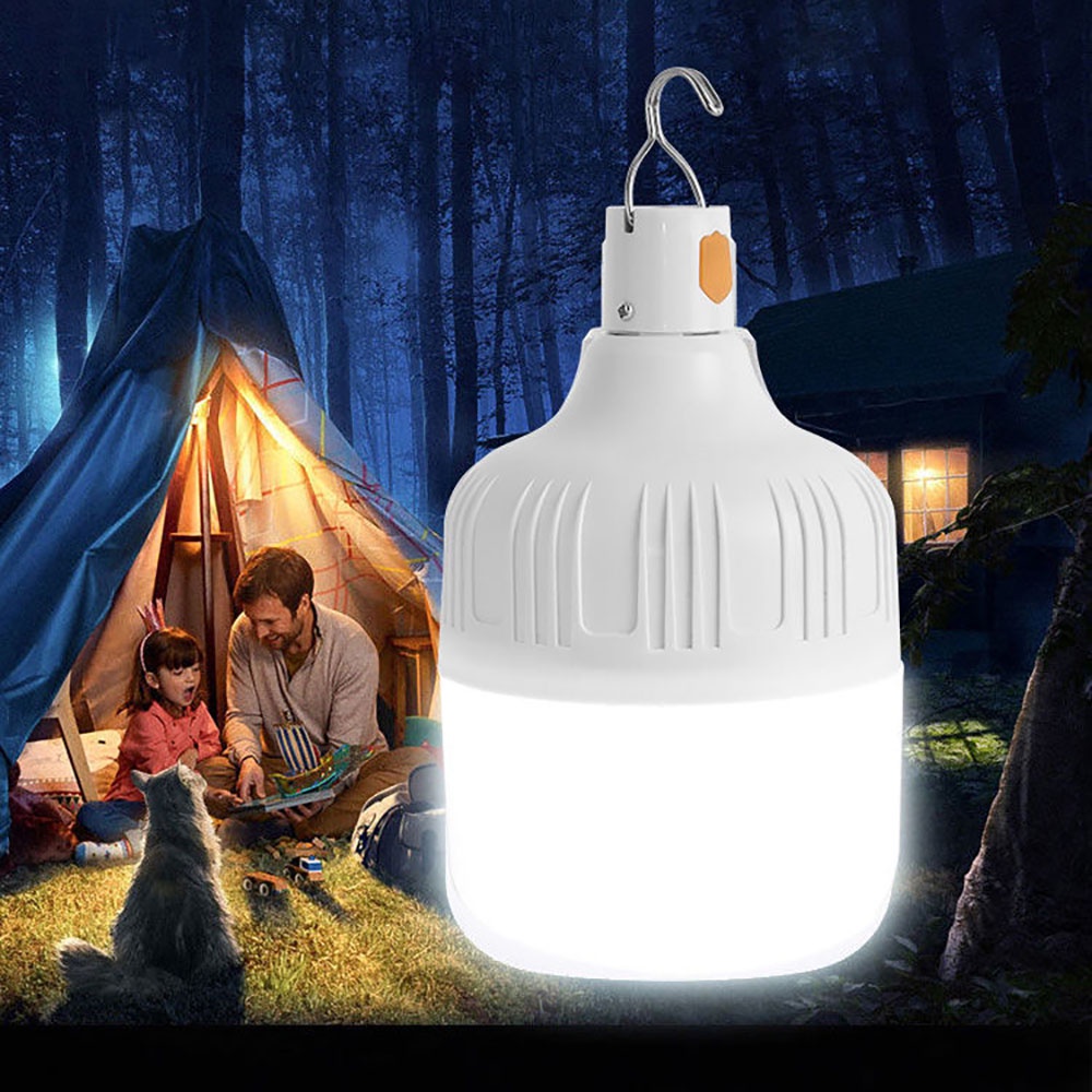 Rechargeable Led Bulb USB Portable Lamp Camping Light for Emergency ...