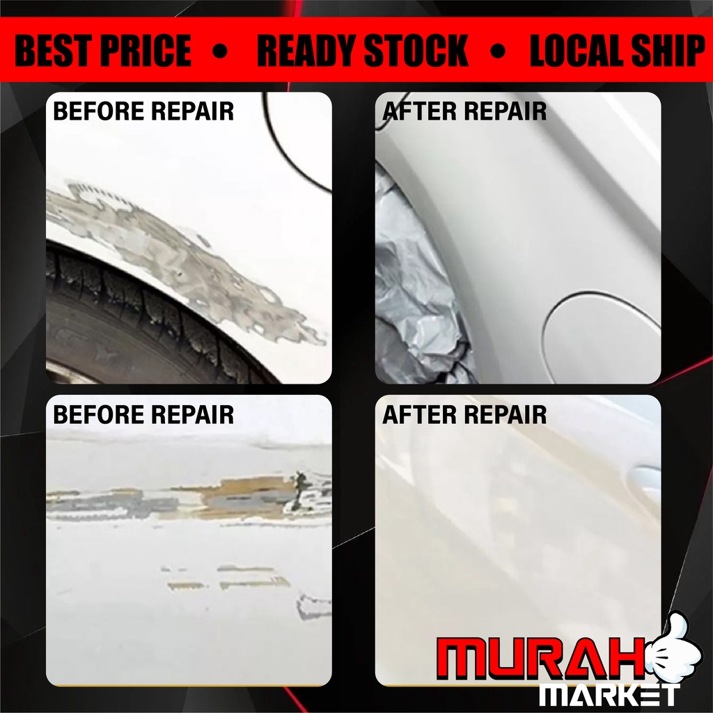 Car Body Quick Dry Putty Scratch Filler Repair Car Paint Car Cement ...