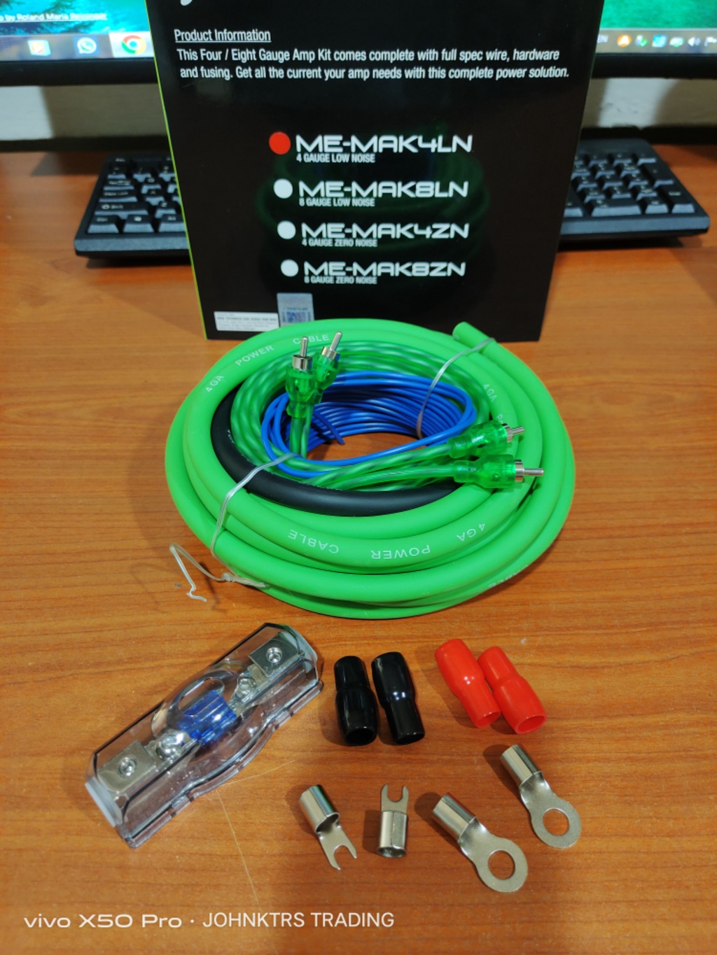 Mohawk Amplifier Wiring Kit Complete 4g 8g (FREE POSTAGE) | Shopee Malaysia