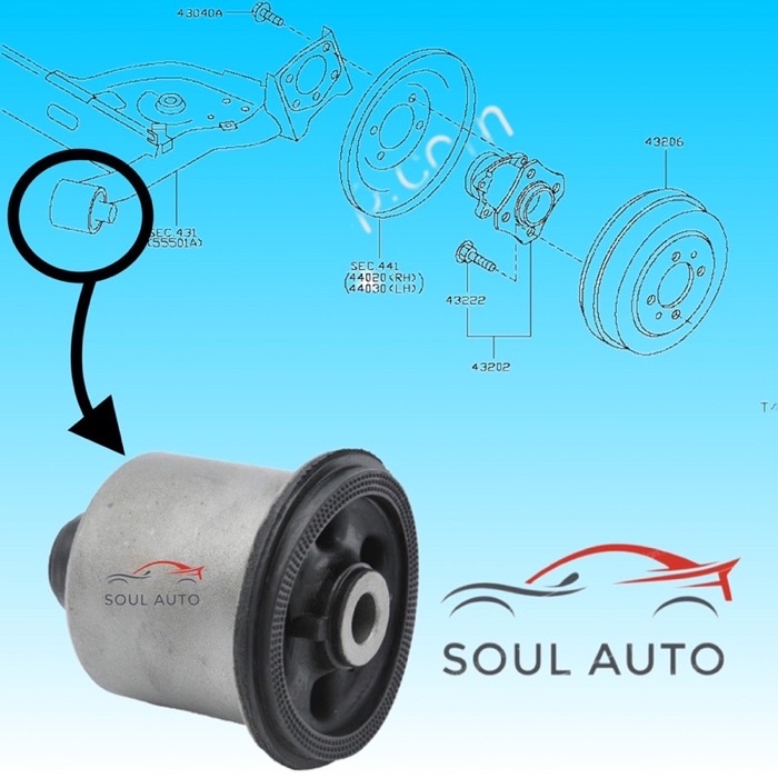 Nissan Latio Livina Grand Livina Sylphy G11 B17 Rear Suspension Arm ...