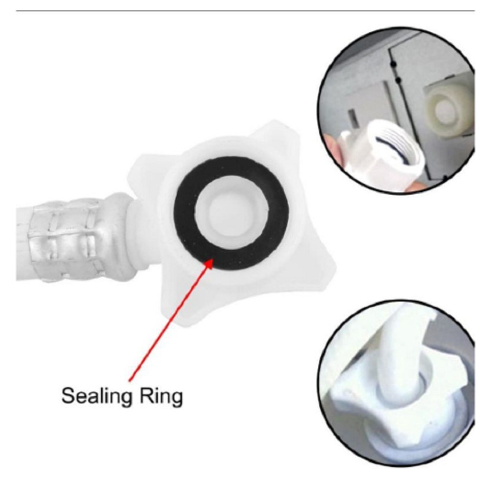 water inlet pipe washing machine input water entry hose masuk air paip ...