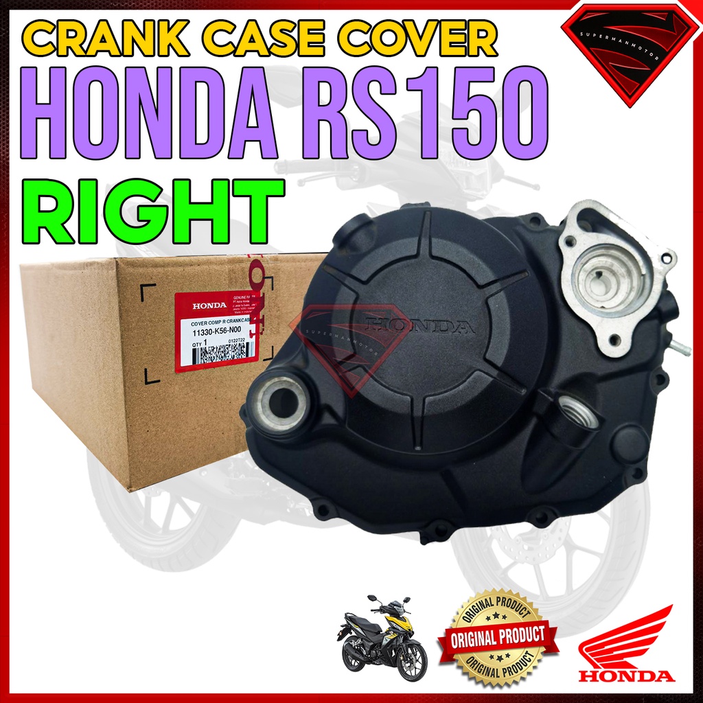 100% ORIGINAL HONDA RS RS150R RS150 RS 150 CRANKCASE CRANK CASE COVER ...