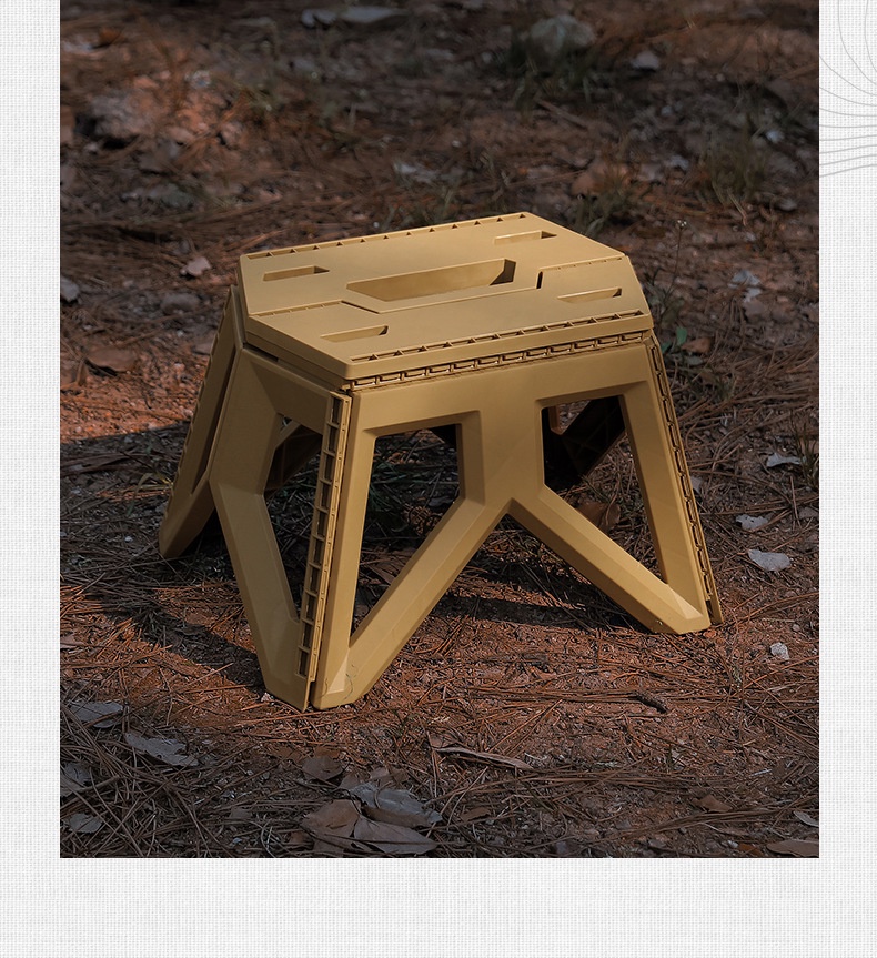 Camping Foldable Step Stool Tall Holds Plastic Foldable Step Stool ...