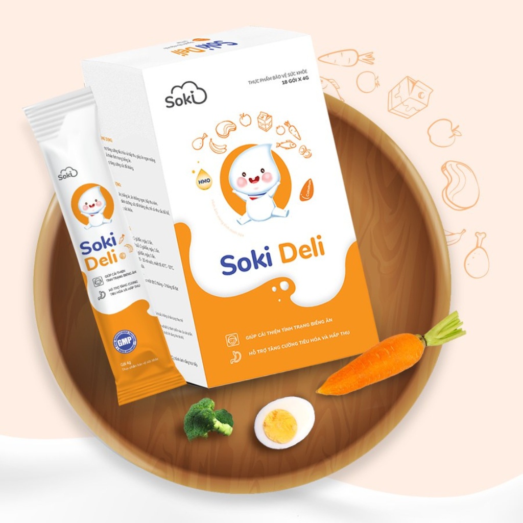 Soki Deli for children to eat deliciously, stop getting sick, gain ...