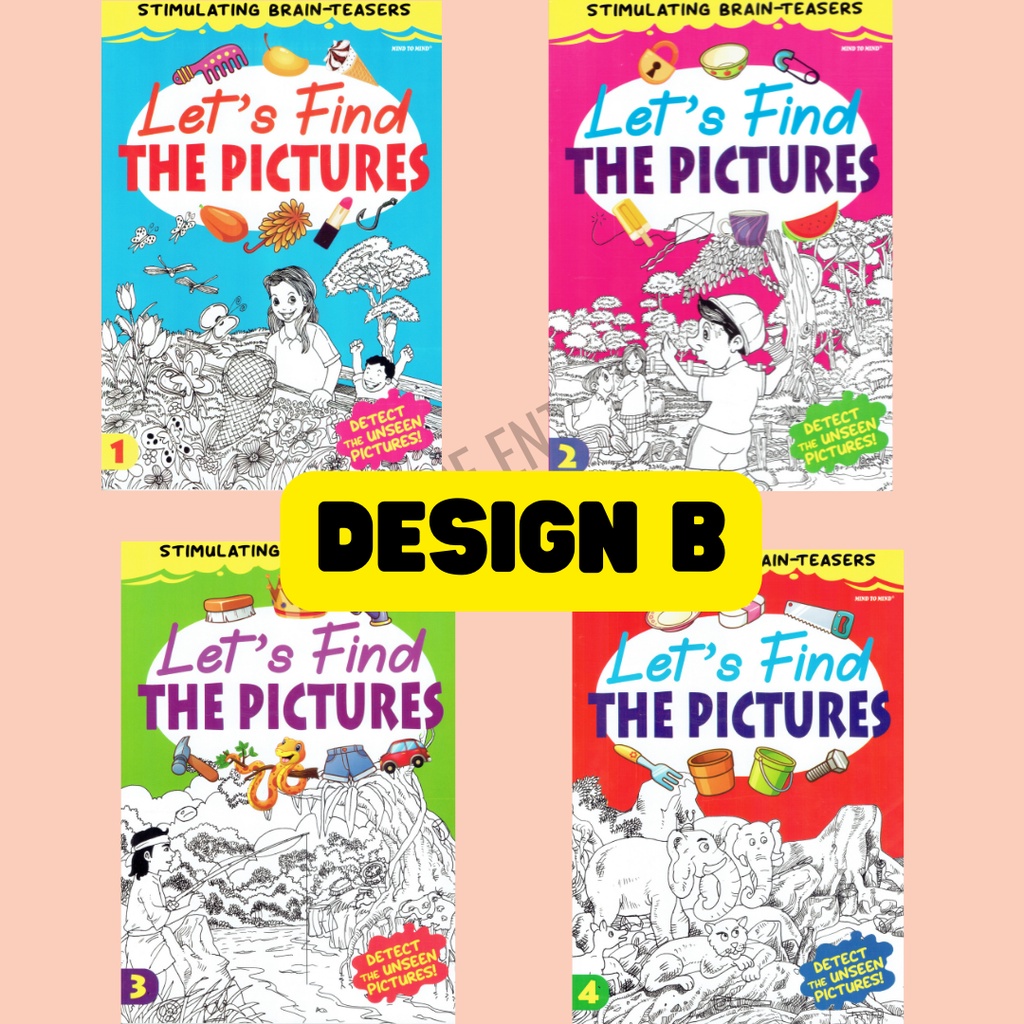 Let's Find The Pictures | Stimulating Brain Teasers | Detect Unseen ...