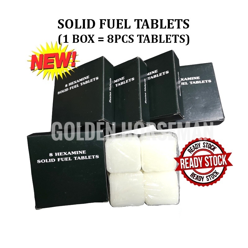 🔥🆂🅰🅻🅴🔥Hexamine Solid Fuel Tablets Lilin (8pcs/Box) | Shopee Malaysia