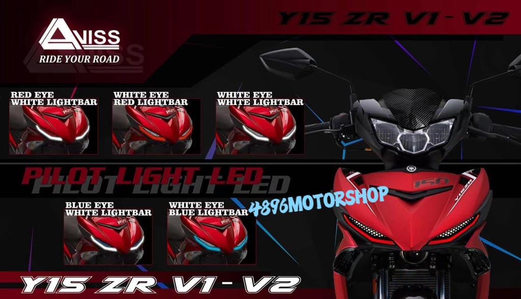 [ VISS ] YAMAHA Y15ZR V1 V2 Y15 MATA GABAN LED POSITION PILOT LAMP ...