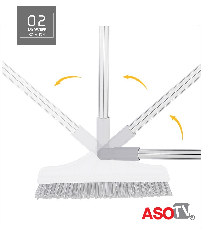ASOTV® V Shape Brush Floor Cleaning Brush Gap Cleaning Bathroom ...