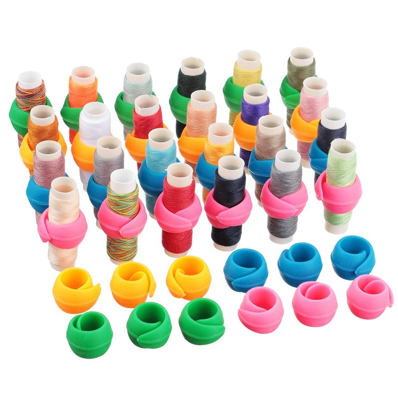 20pcs Thread Spool Huggers Sewing Machine Thread Spool Savers for ...