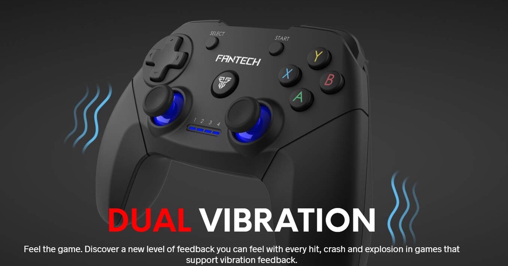 FANTECH WGP12 REVOLVER WIRELESS 2.4 GHz GAMING CONTROLLER GAMEPAD ...