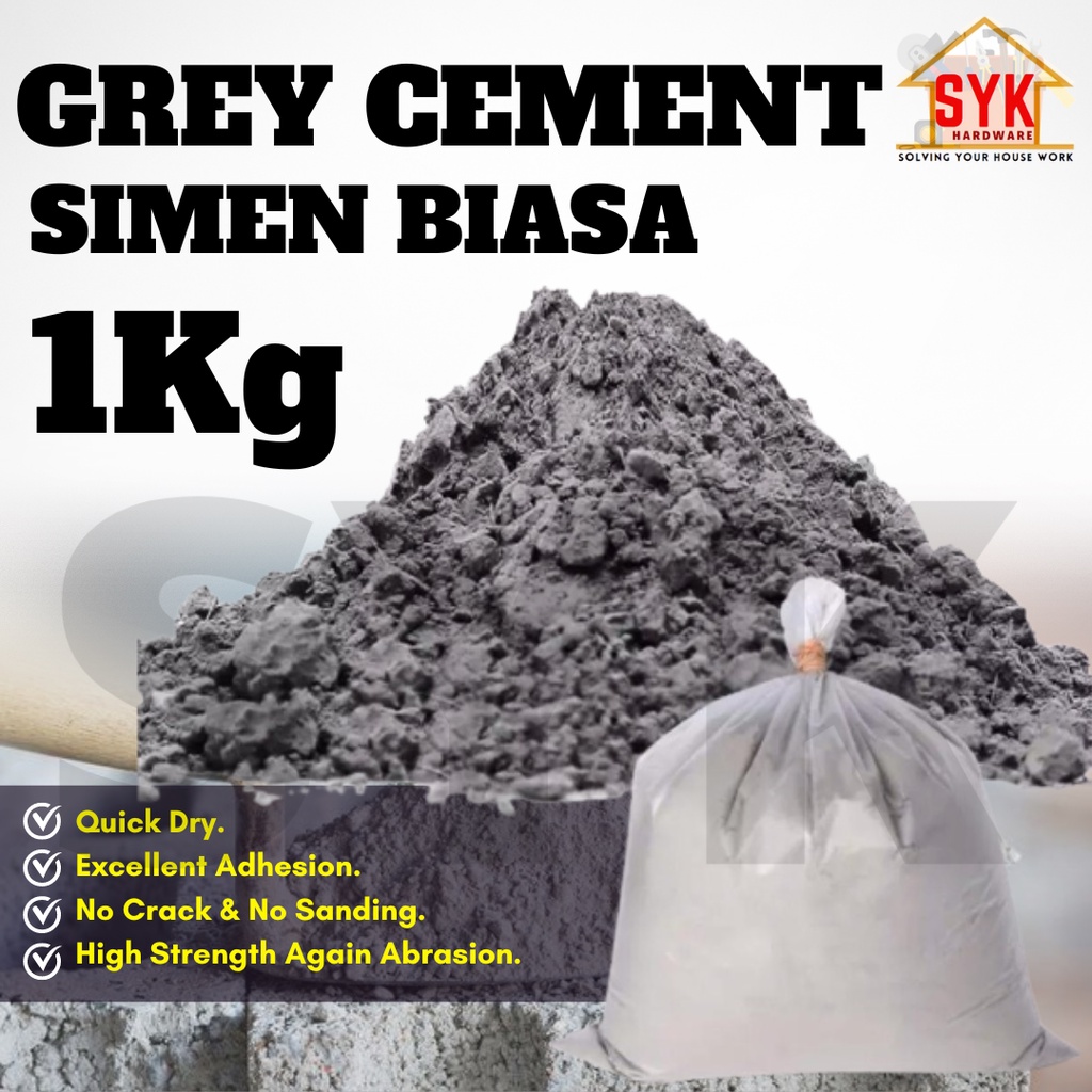 SYK 1Kg 1Pack Building Cement DIY Cement Wall Tile Floor Crack Repair ...