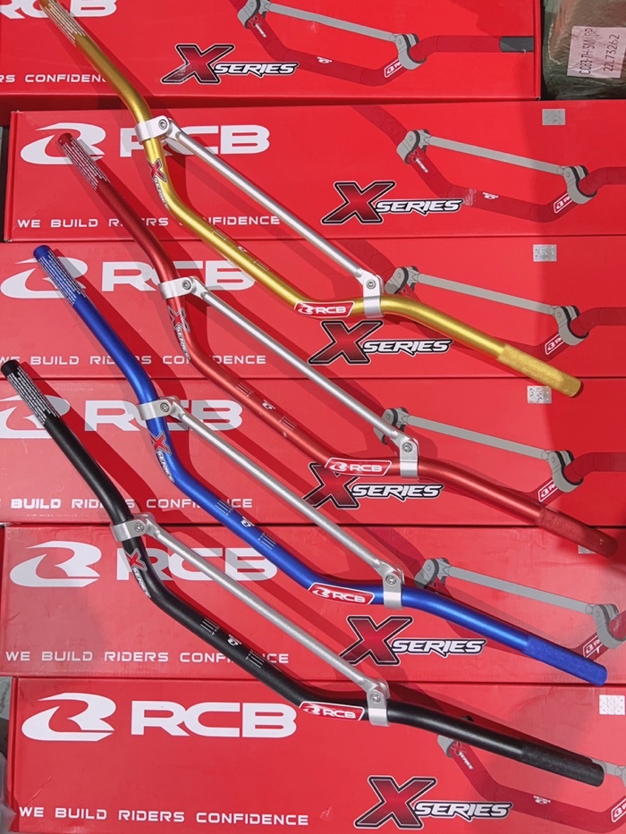 RCB RACING BOY HANDLE BAR STANDARD 22.2MM LOW CROSS Bar Off Road Alloy ...