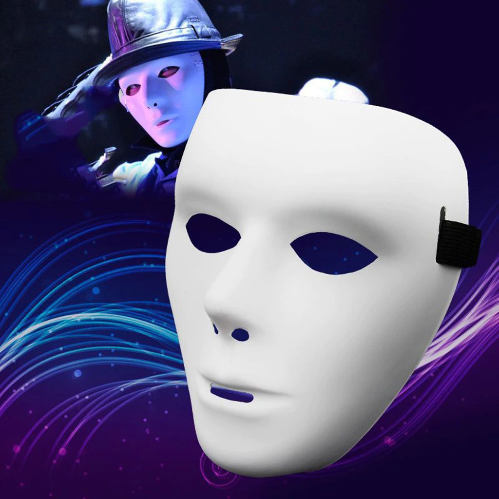 JabbaWockeeZ Face Mask Halloween Party Mask Hip-Hop Mask GHOST DANCE ...