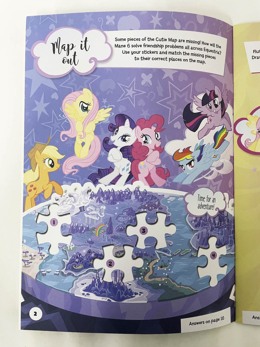 My Little Pony Sticker Book For Kids With Over 220 Stickers Colourful ...