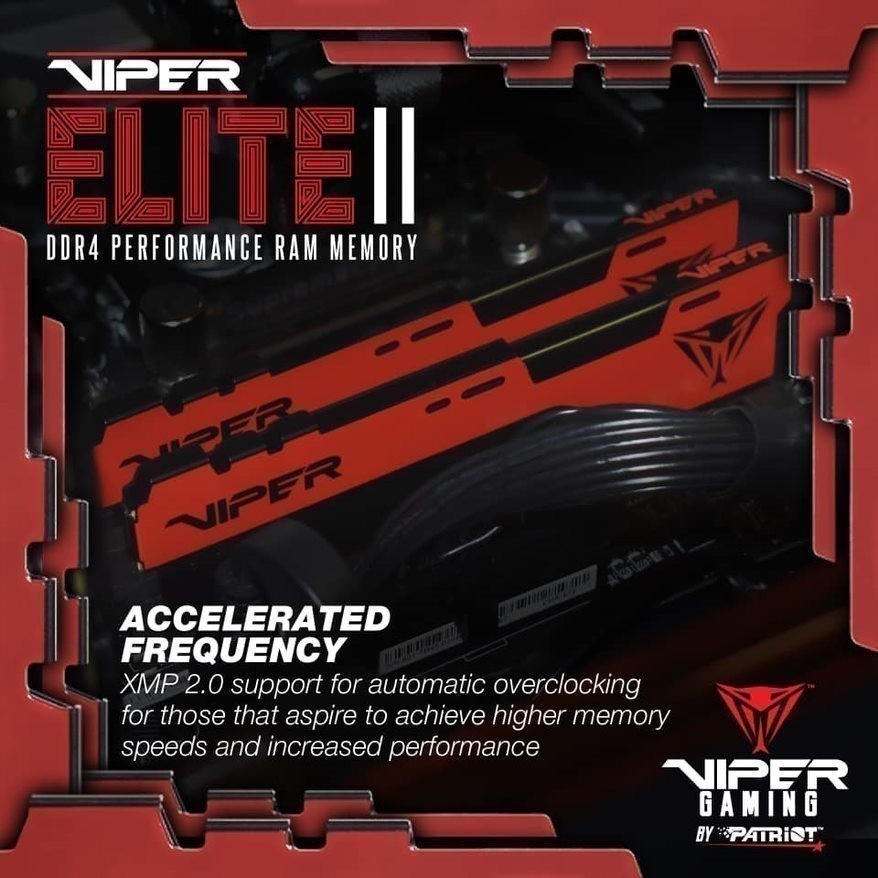 Patriot Viper Elite II DDR4 32GB 16GB 8GB 3200MHZ 2666MHZ Gaming ...