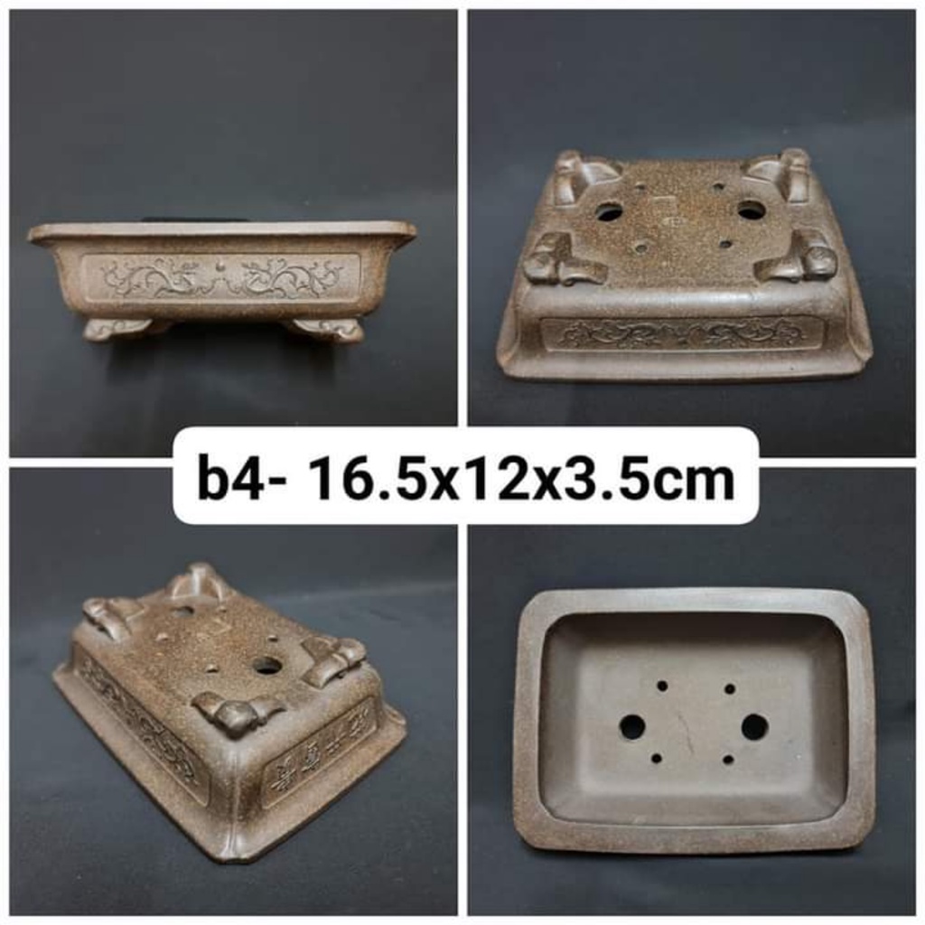 bonsai pot gaya klasik 02 美丽的盆景花盆 pasu bonsai cantik dan murah | Shopee ...