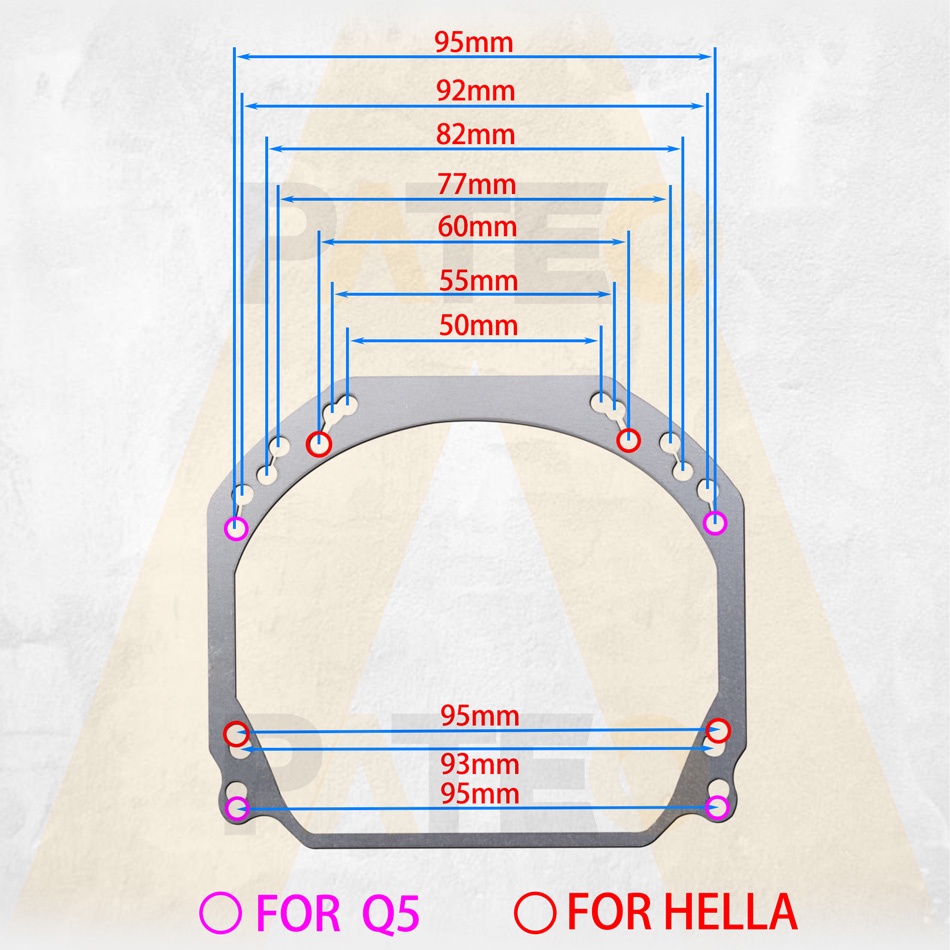 Mounting Adapter Frame Bracket Sealant Screws Nut Transition Tool For ...