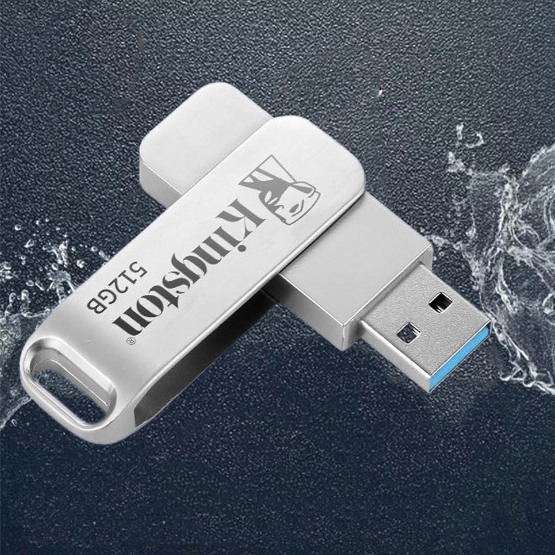 Kingston Metal 360°Rotating Flash Memory Driver 2TB 1TB 256GB 512GB ...