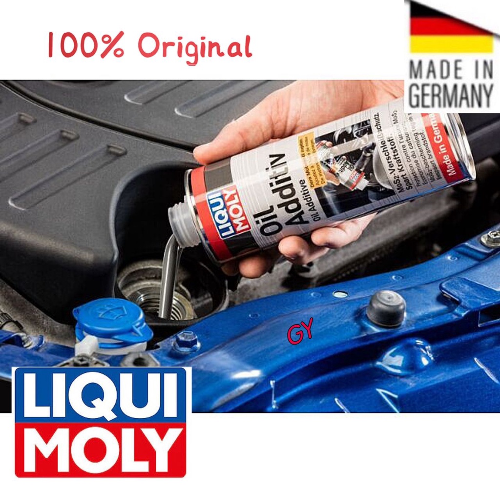 Liqui Moly Mos2 Oil Additive Engine Treatment 300ml 2023 | Shopee Malaysia