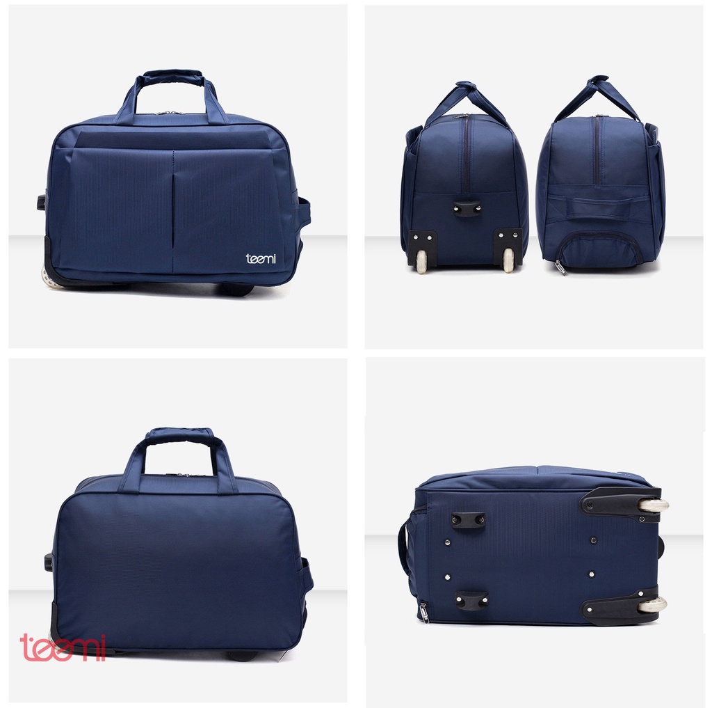 TEEMI Beg Troli Bagasi Trolley Travel Duffel Bag 24 Inch Large Handbag ...