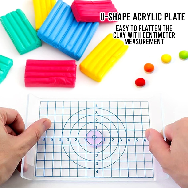 Modelling Ball Tool / Acrylic Stick Roller / U-Shape Acrylic Plate For ...