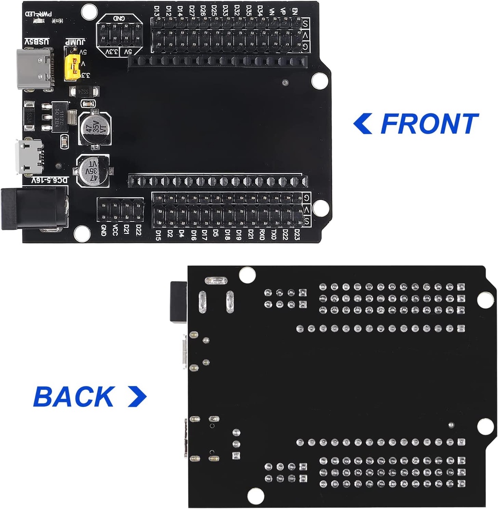 Esp32 30p Expansion Board Esp32 Shield Gpio Expand Esp32 Devkit Development Board Esp32 Not