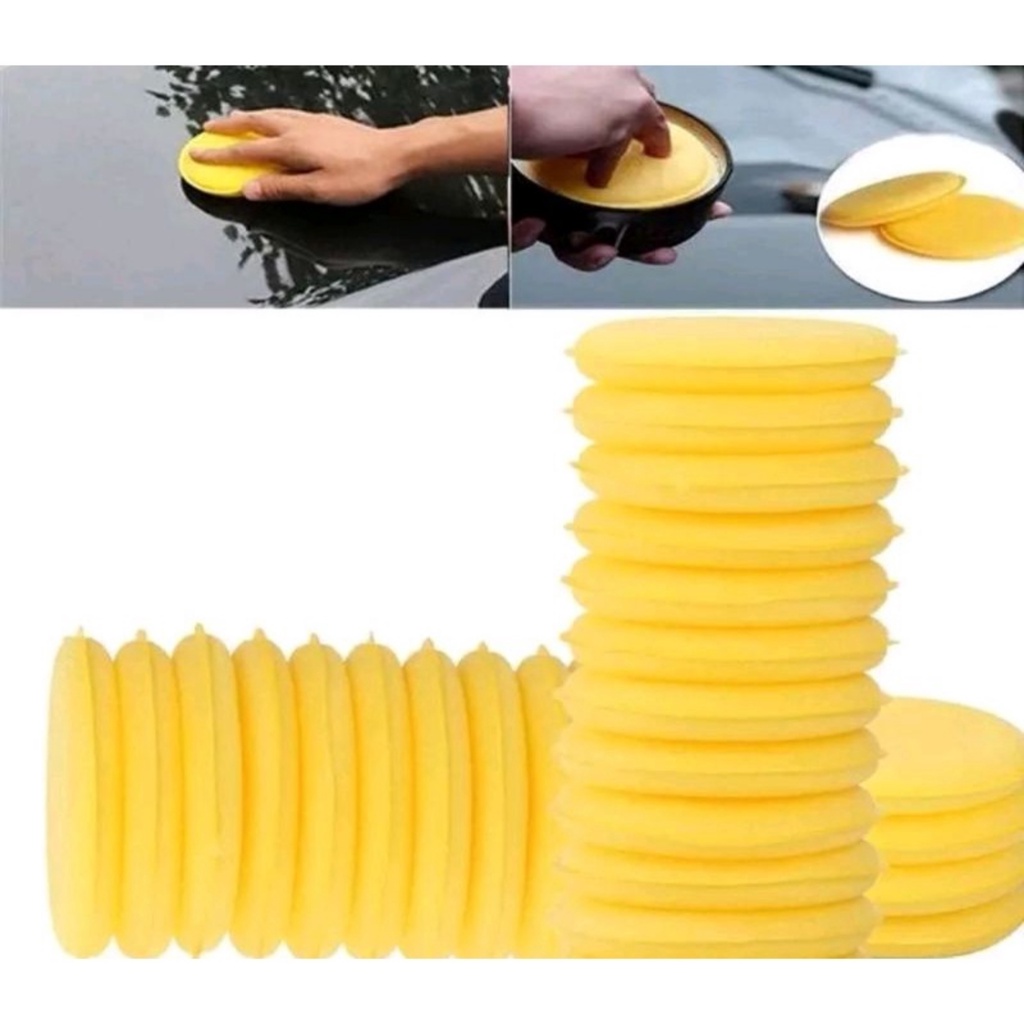 Pro diy kit Sponge Car Waxing Sponge Auto Universal Cleaning Washing ...