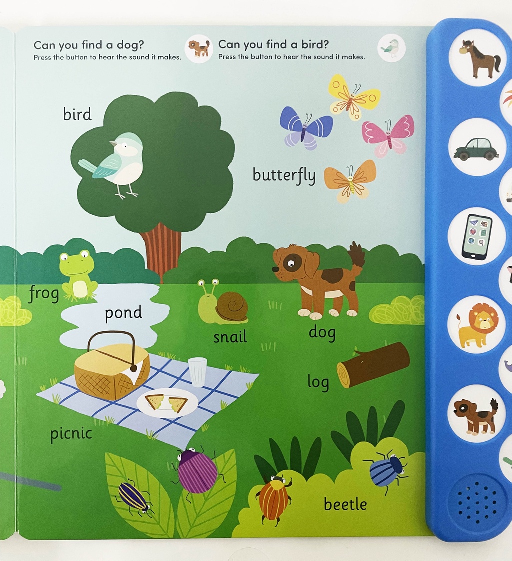 Gold Stars First Words Sound Book For Kids to Learn Alphabet Sounds ...