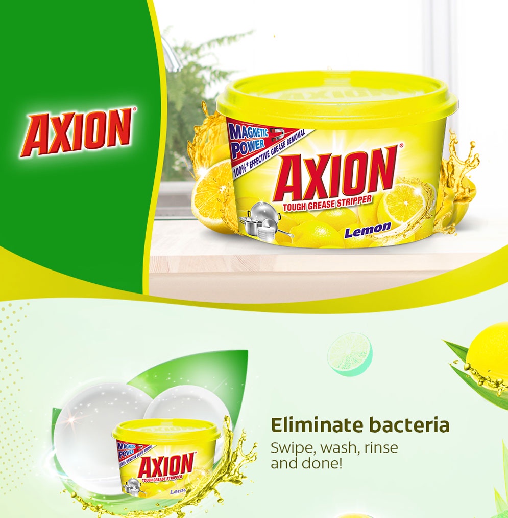 Axion Lemon Dishwash Paste 700g | Shopee Malaysia
