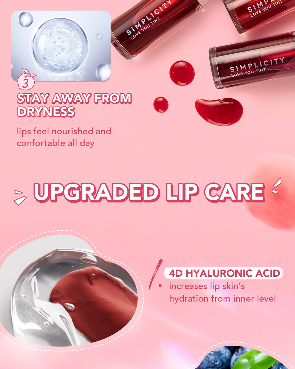 YOU Simplicity Love You Tint Liptint Lipstick R999 Peachy Orange ...