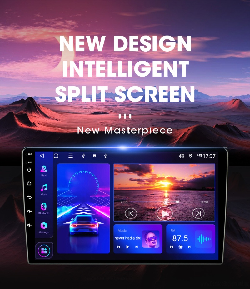 【TS18 Octa Core 4GB+64GB Wireress CarPlay】Android Player 2Din 9/10.1 ...