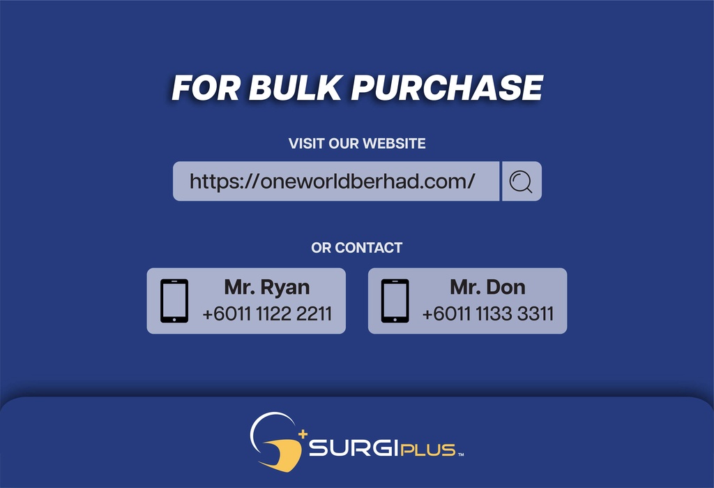 【Surgiplus】Medical KN95 5 layers 1pc【Individual Packing】Order 50pcs ...