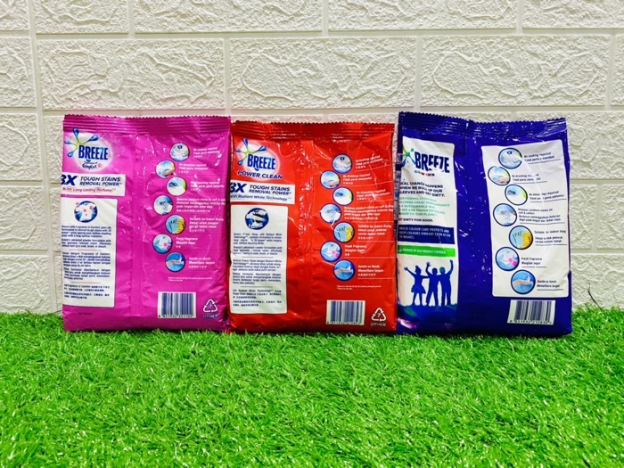 BREEZE DETERGENT POWDER [700g/750g] [Laundry Powder Detergent] [Serbuk ...