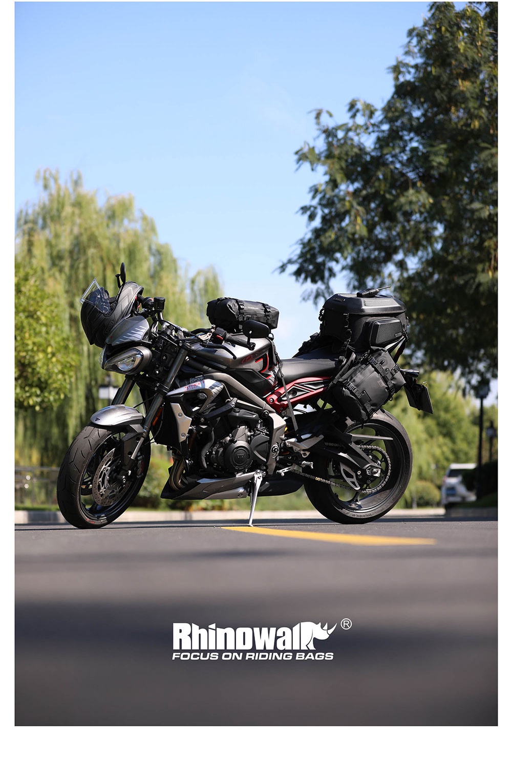 Rhinowalk Portable Motorcycle Universal Tank Bag | Shopee Malaysia