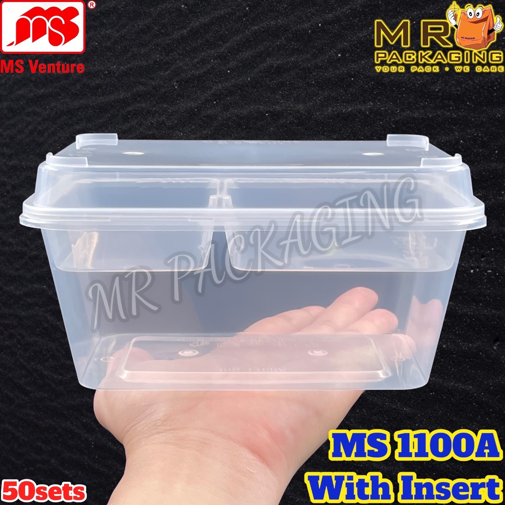 MS Venture 500A 650A 750A 1000A 1100A Rectangular PP Container & Lid ...