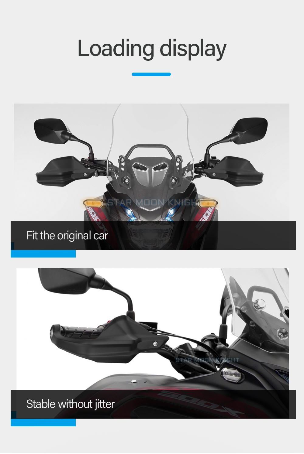 For Honda CB500X CB500F CB400X CB400F CB650F Motorcycle Handguard ...