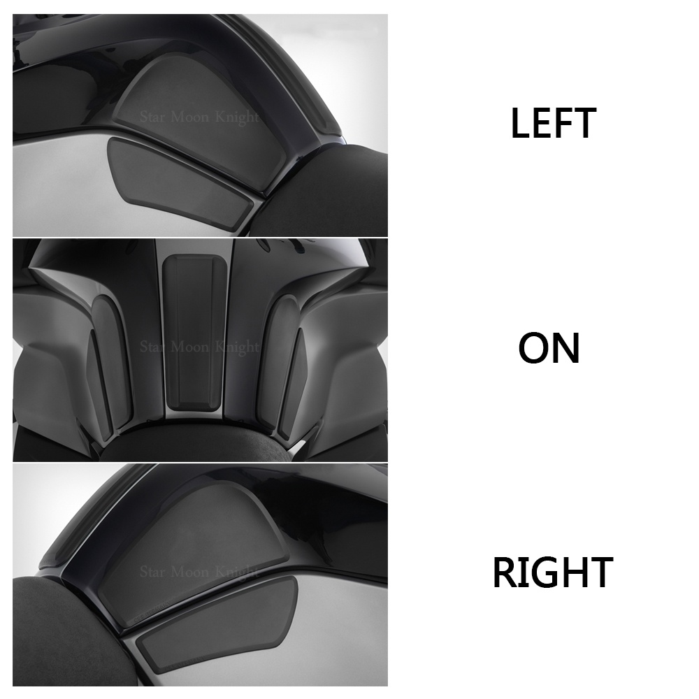 For BMW R1250RT R1200RT Motorcycle side fuel tank pad Tank Pads ...