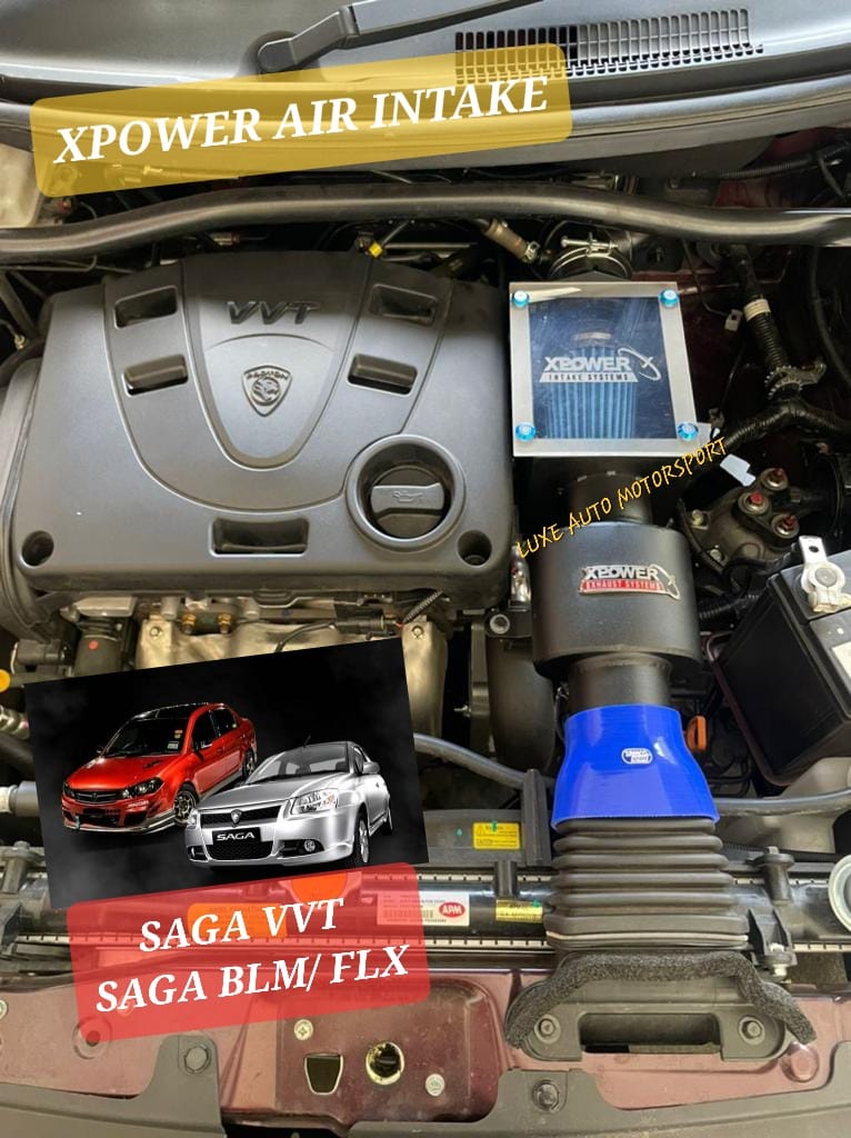 XPower AIR INTAKE Proton SAGA VVT SAGA BLM FL FLX New Air Intake ...