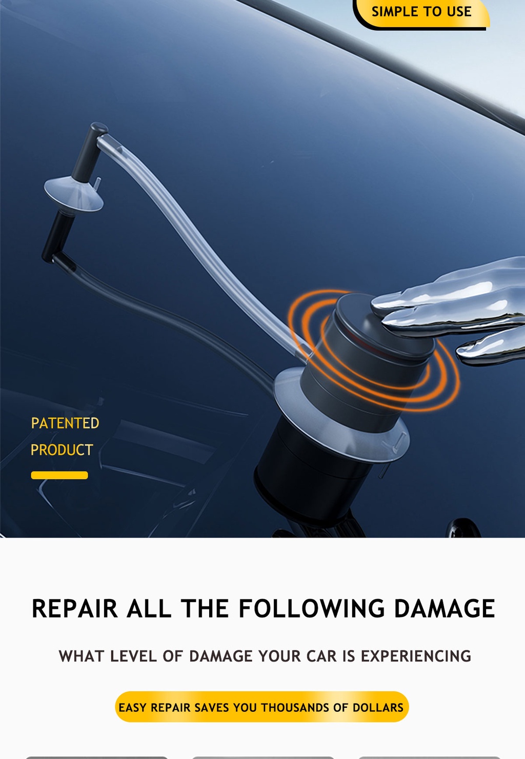 Upgrade Gam Cermin Kereta Retak Nano Windscreen Repair Kit Vacuum ...