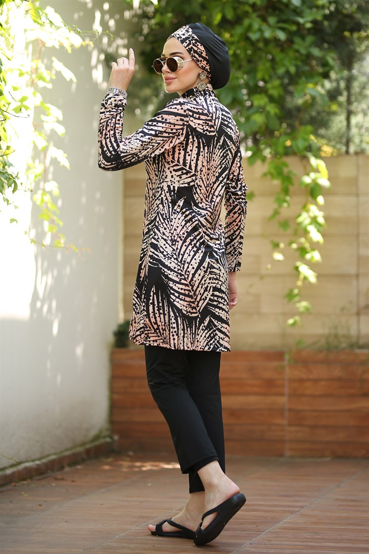 Beachwear Muslimah Plus Size Full Set 3/4 piece set | Shopee Malaysia