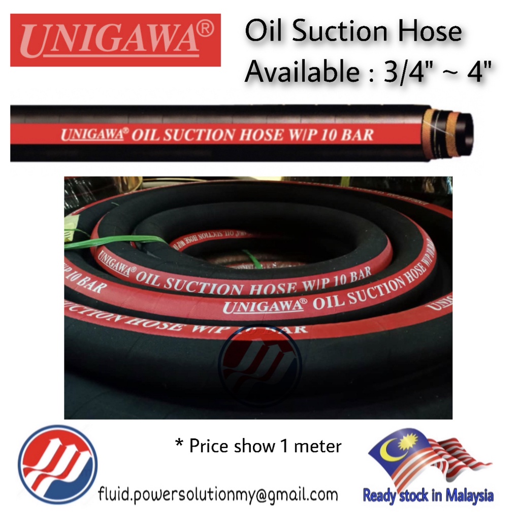 " Unigawa " Oil Suction Hose, With Wire Reinforced, Hardwall hose ...