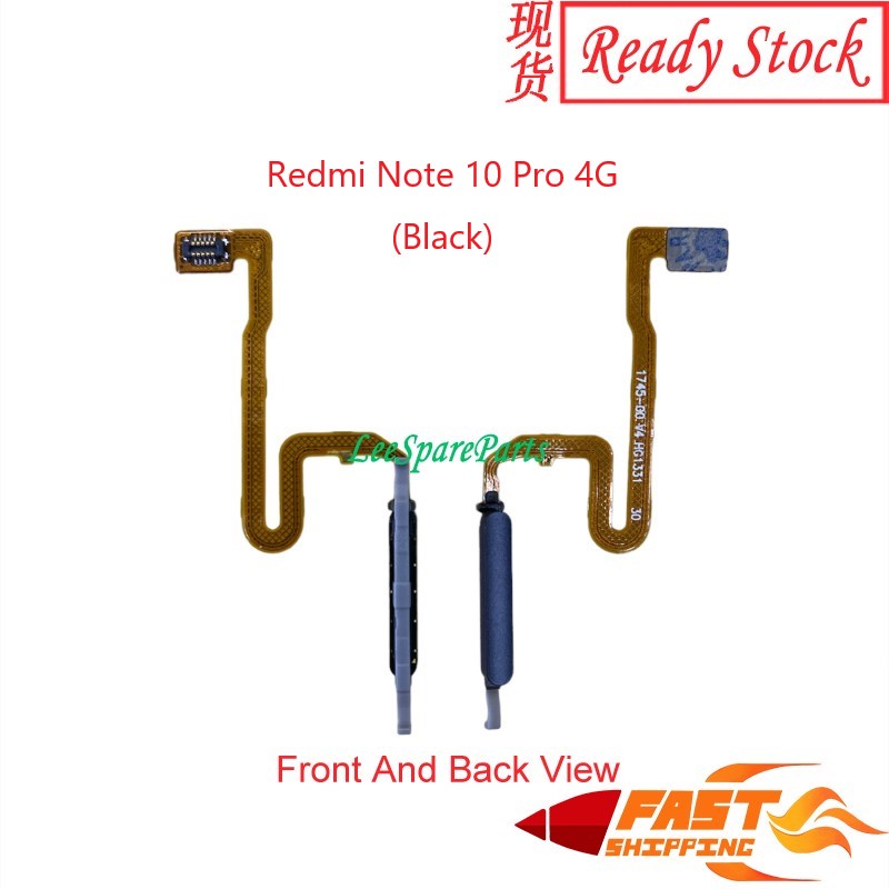 Xiaomi Redmi Note 10 4G 5G / Redmi Note 10 Pro 4G Fingerprint Sensor ...