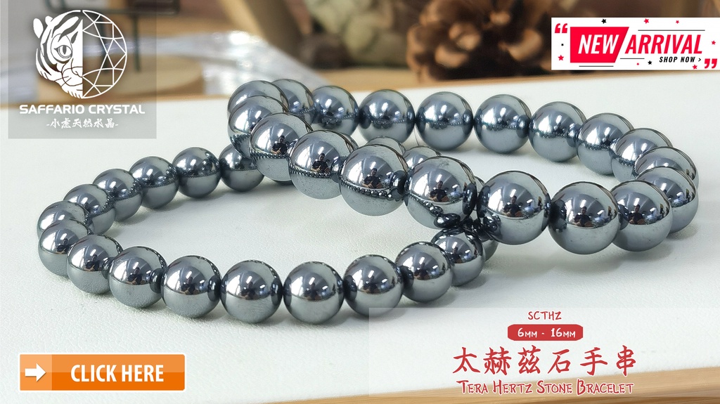 Japan Tera Hertz Stone Bracelet | 日本太赫兹石手串 | Shopee Malaysia