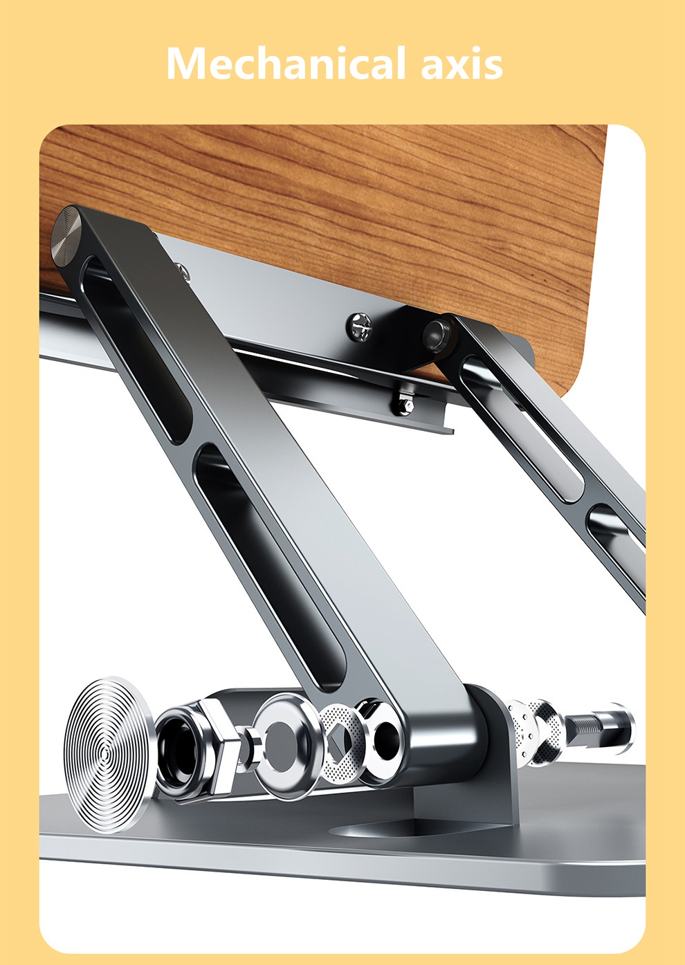 Oatsbasf L12 Adjustable Wooden Book Stand Holder for Reading Portable ...