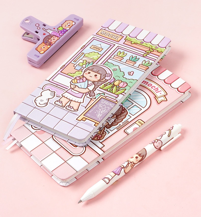 Quality 176 Pages Cute Cartoon Kids Girl Diary Book Notebook Kid Buku ...