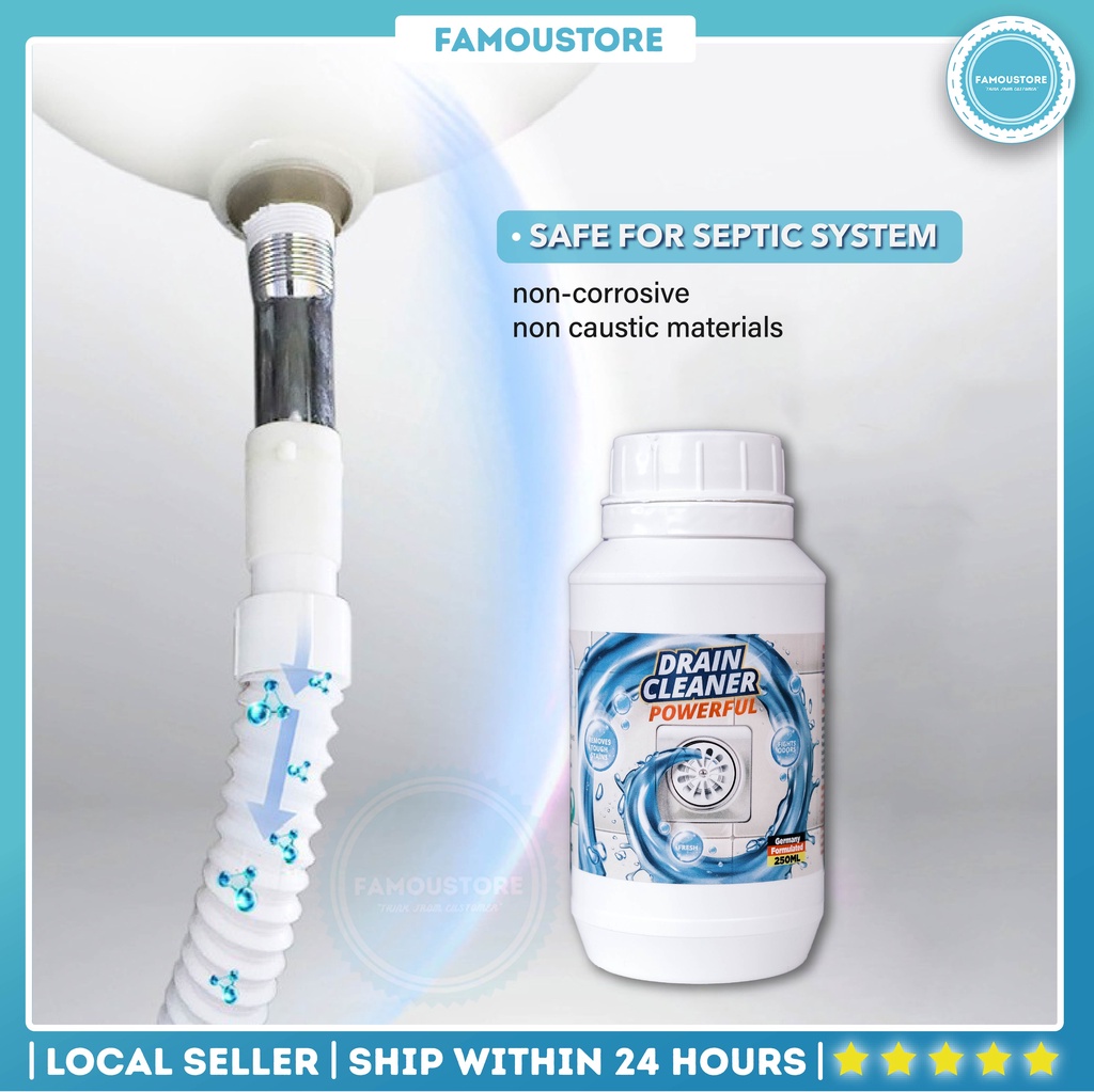 Sink and Drain Clog Remover Clogged Drain Remover Drain DeClogger Asid ...