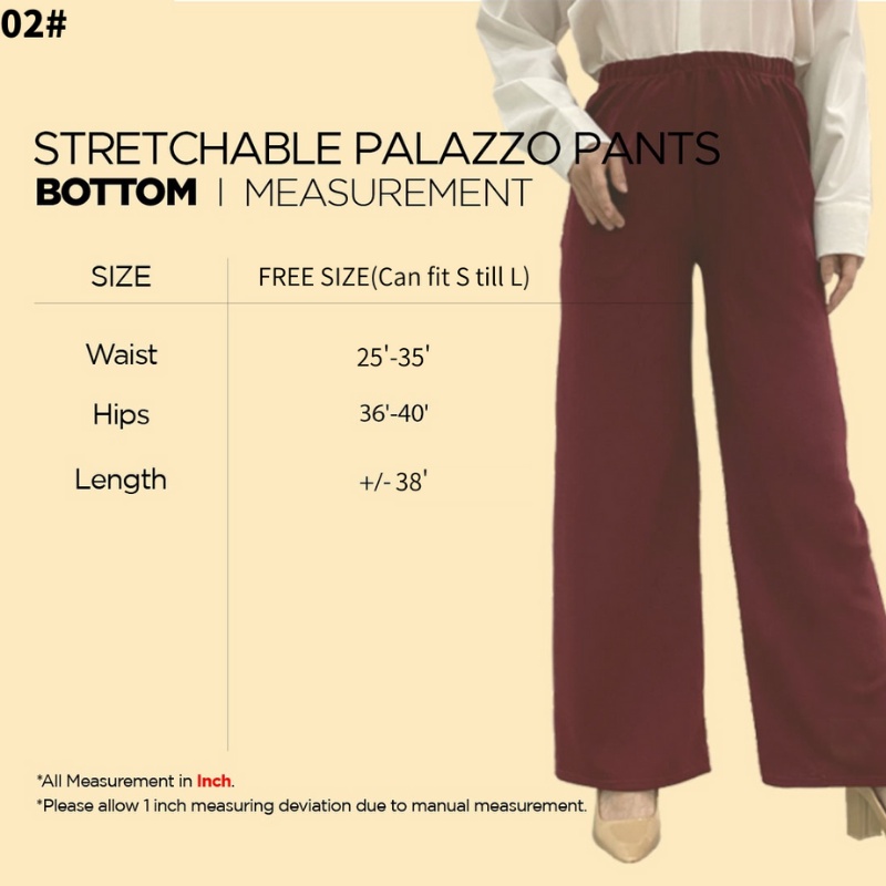 Fairy Bloom Plus Size Seluar Bootcut Woman Seluar Slack Perempuan ...